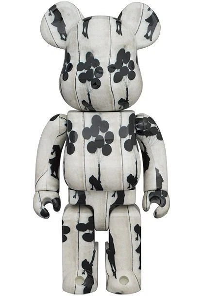 MEDICOM TOY BE@RBRICK Banksy Globos Voladores Niña 100% Y 400% Medicom ...