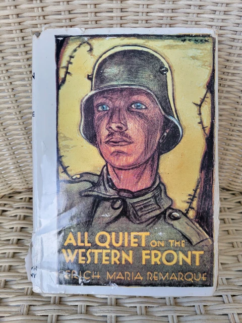 ALL QUIET ON the Western Front by Erich Maria Remarque 1958 Printing HC ...