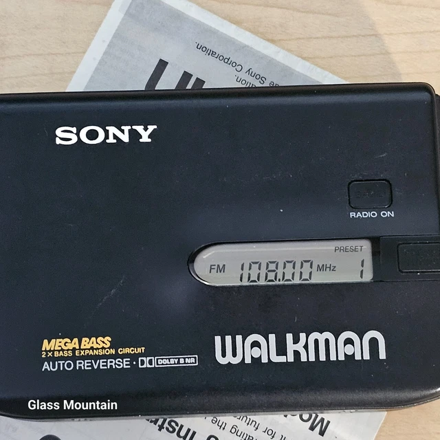 SONY WALKMAN AUTO Reverse Cassette Player WM-FX70 With Manual Fully ...