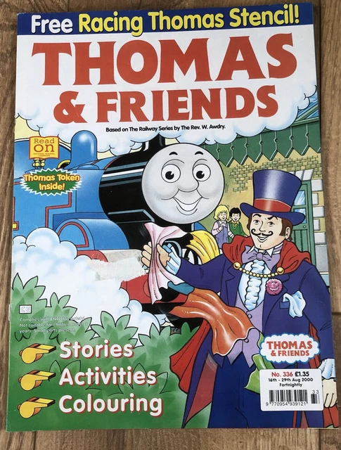 VINTAGE THOMAS THE Tank Engine & Friends Magazine 16th - 29th Aug 2000 ...