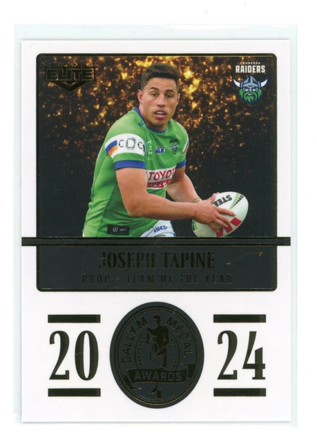 2025 ELITE JOSEPH Tapine (Raiders) Dally M NRL Card # DM11/36 $7.99 ...