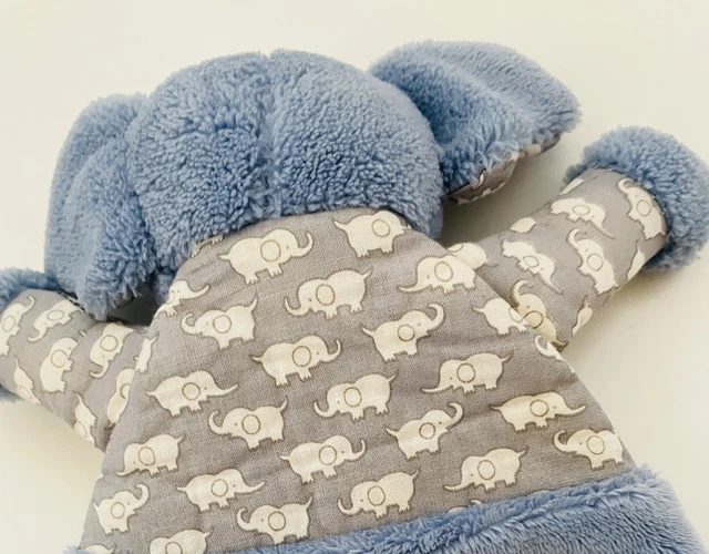 JELLYCAT ELLY ELEPHANT Soft Toy Comforter Blankie Soother Retired BNWOT ...