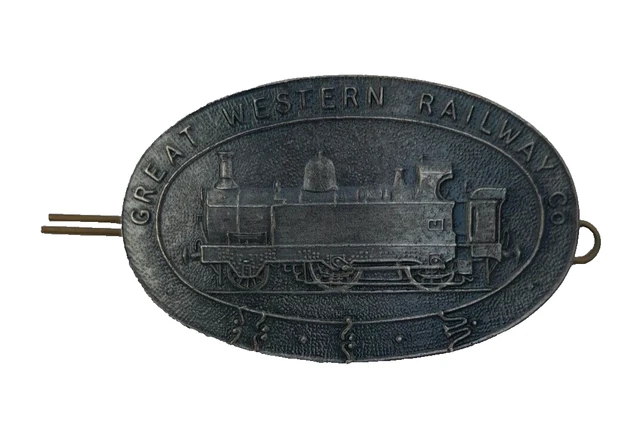 GREAT WESTERN RAILWAY Gwr Train Locomotive Cap Badge £24.95 - PicClick UK