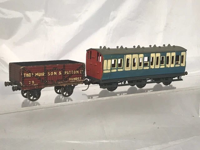 K’S / KEYSER OO Gauge 6-Wheel LNWR Brake Coach plus Open Wagon £4.99 ...