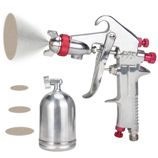 HVLP AIR SPRAY Gun 1.5mm Nozzle Gravity Feed Auto Car Detail Paint ...