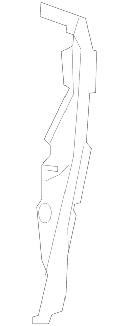 GENUINE GM PASSENGER Side Pickup Box Side Panel Front Reinforcement ...