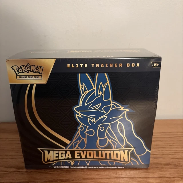 POKEMON MEGA EVOLUTION Pokemon Elite Trainer Box Mega Lucario ETB $118. ...