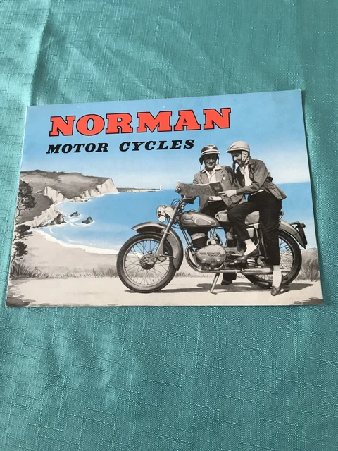 RARE NORMAN MOTORCYCLES Sales Brochute/ Leaflet 1950’s £26.67 - PicClick UK