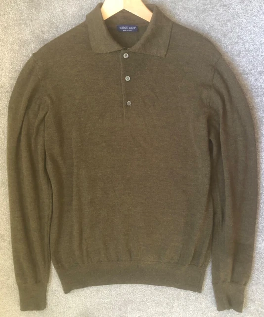 MEN'S LORENZO MAGNI Italian made Wool Polo £15.50 - PicClick UK