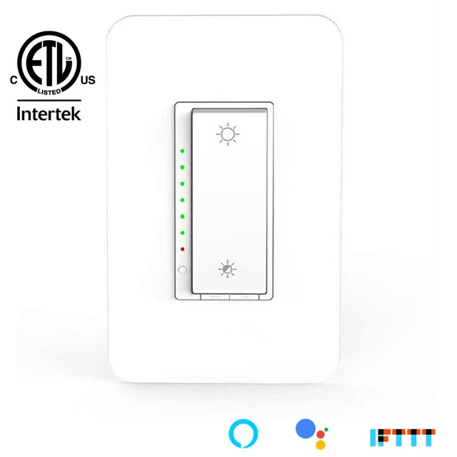SMART WIFI LIGHT Switch Remote Alexa Google Home IFTTT Voice Control ...