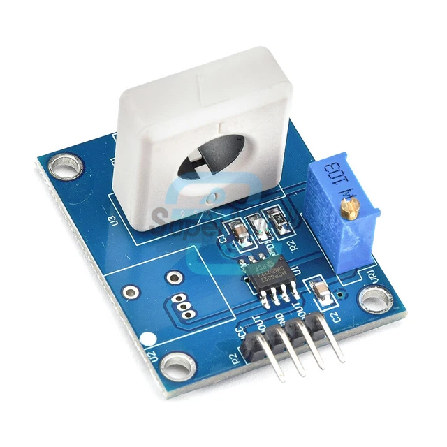 WCS1800 HALL CURRENT Sensor Module 35A Current Detector Overcurrent ...