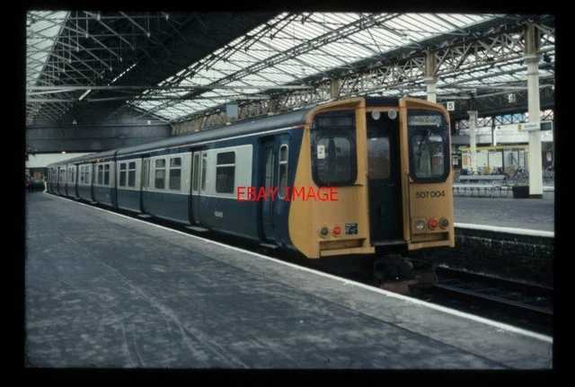 PHOTO CLASS 507 Unit 507004 At Southport Station 1994 £1.65 - PicClick UK