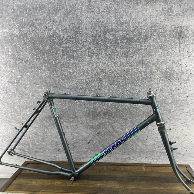 VINTAGE SEKAI MOUNTAIN Bike Frame Set 20" Japan Levin 1980s MTB Lugged ...