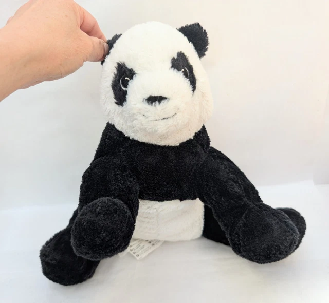 IKEA KRAMIG PANDA Soft Toy Plush Toy Black And White Good Vintage ...