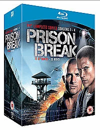 PRISON BREAK - Series 1-4 - Complete (Box-set) (Blu-ray, 2011) £1.75 ...