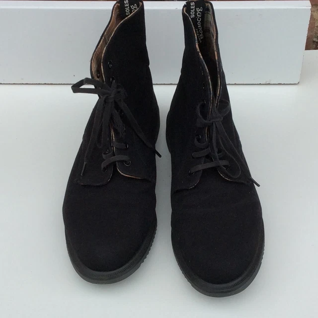 DR MARTENS AIR Wair Suede Leather Boots UK 9/US 10 With Sole Bouncing ...