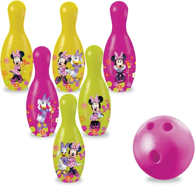 DISNEY JUNIOR MINNIE Mouse And Daisy Skittles Set Bowling £15.34 ...