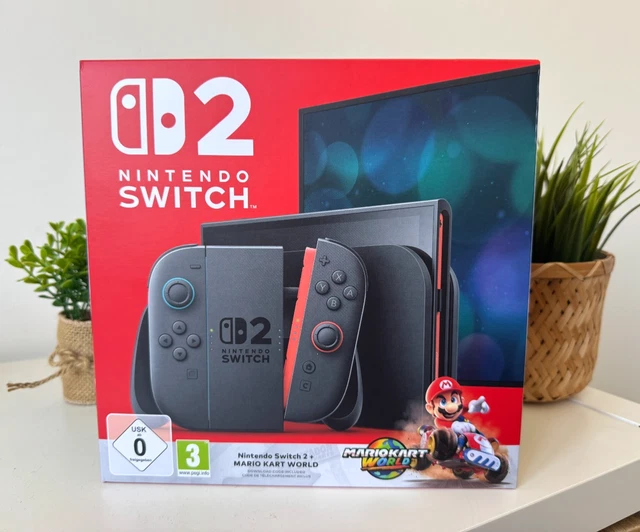 NINTENDO SWITCH 2 Mario Kart World Bundle - Brand New, In Stock & Ready ...