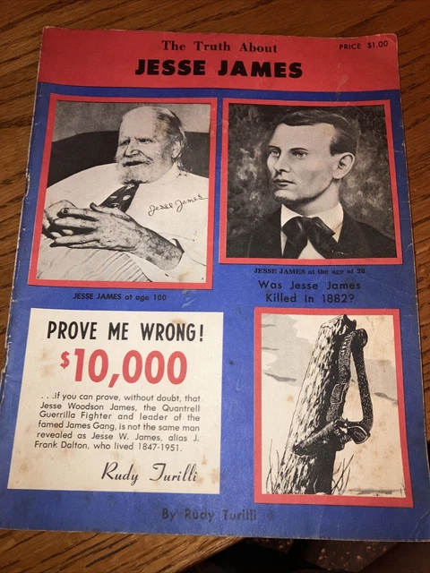 THE TRUTH ABOUT Jesse James by Rudy Turilli True Crime Magazine £19.63 ...