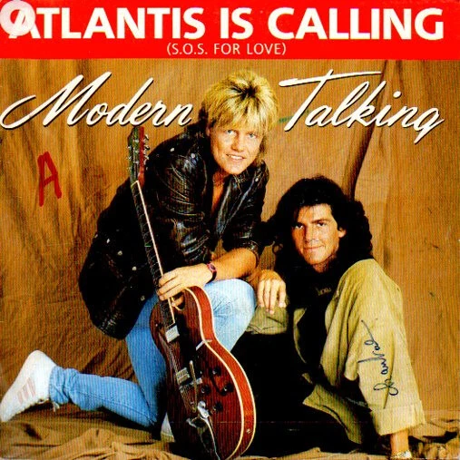 DISQUE VINYLE 45 tours Modern Talking Atlantis is calling EUR 2,20 ...
