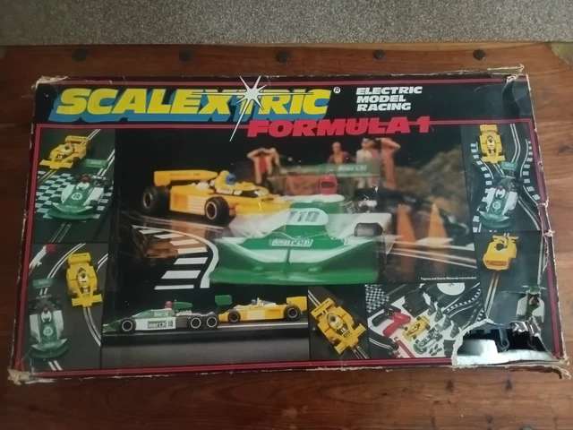 SCALEXTRIC C658 FORMULA 1 Electric Model Racing Set Good Condition £16. ...