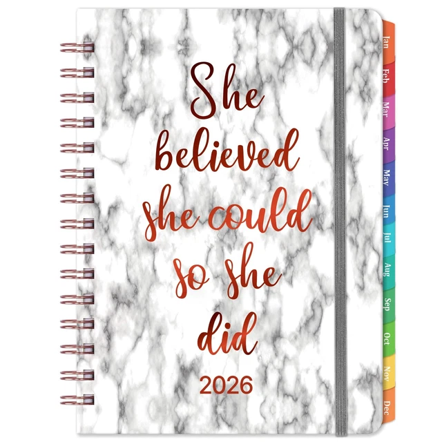 2026 PLANNER - 2026 Weekly and Monthly, January - Medium, Off-white £20 ...