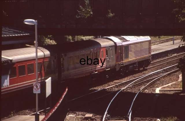 35MM RAILWAY SLIDE - Diesel Loco Class 67. 67012 @ Wrexham General £2. ...