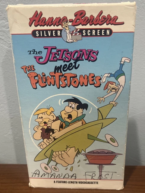 JETSONS MEET THE Flintstones Animated Movie 1987 VHS Hanna Barbera ...