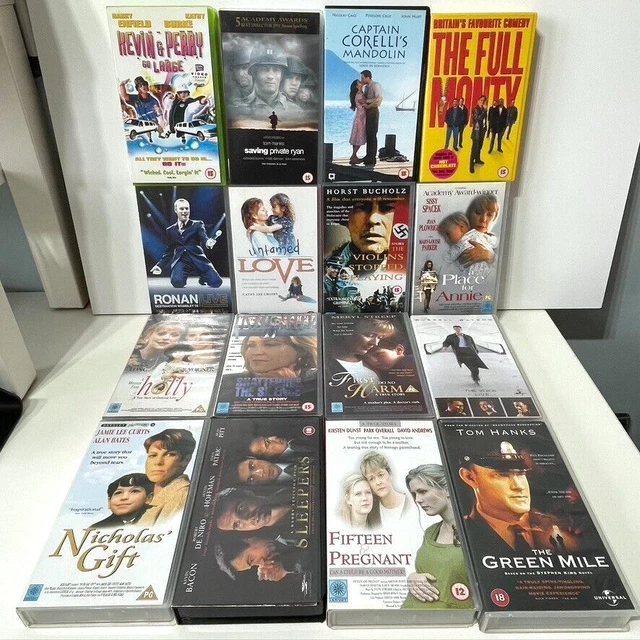 VHS TAPES MOVIE Bundle 16 Assorted Films Family Action Comedy ...