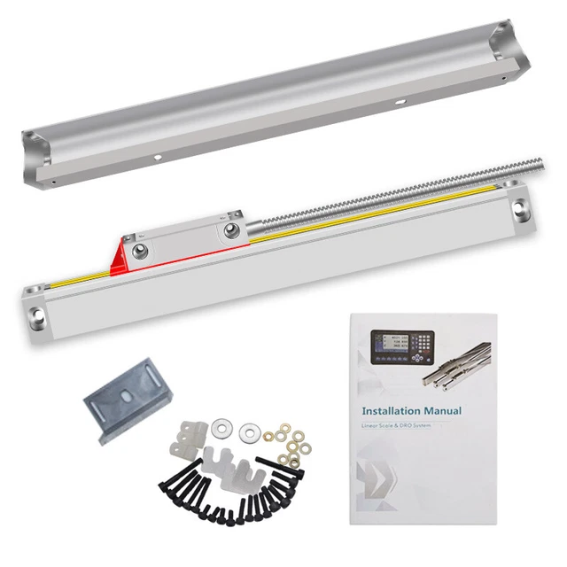 LINEAR GLASS OPTICAL Scale Slim Sensor,High Accuracy,Lathe Milling,US ...