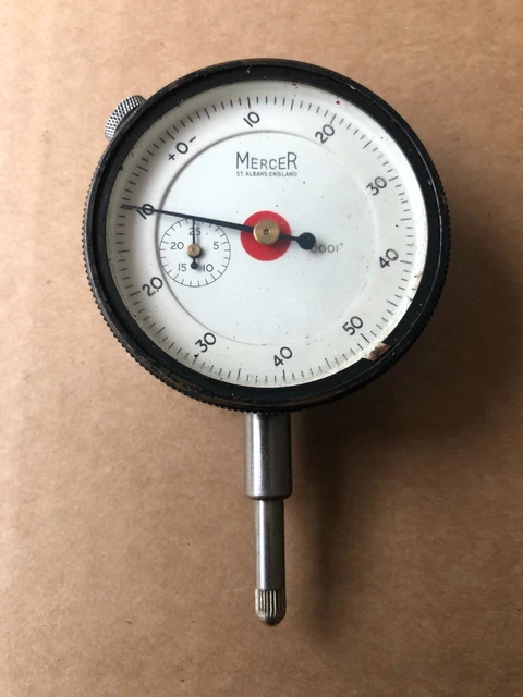MERCER IMPERIAL DTI Dial Test Indicator .0001" £15.00 - PicClick UK