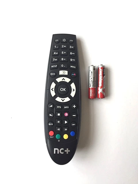 UZYWANY PILOT MINI N NBox+NC+ turboBOX+ mediaBOX Remote Control Dekoder ...