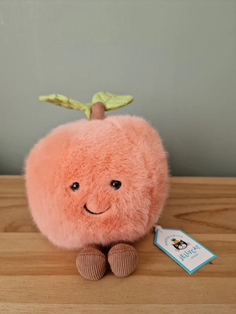 JELLYCAT AMUSEABLE PEACH, brand new with tags, GENUINE official ...