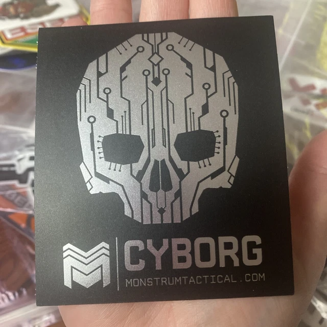 NEW 2025 SHOT SHOW Monstrum Tactical Decal Sticker Riflescope Cyborg ...
