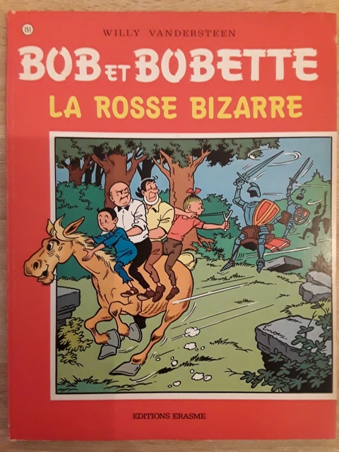 BD-BOB ET BOBETTE-N°151-W.VANDERSTEEN-LA ROSSE BIZARRE-ERASME- 1980 EUR ...