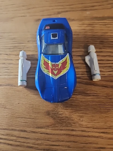 ORIGINAL VINTAGE TRANSFORMER G1 Blue Corvette Stingray 1984 Takara ...