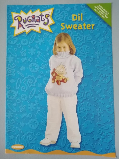 RUGRATS DIL CHILDREN'S Sweater, 74-89cm, 8ply - TDB Licensed Knitting ...
