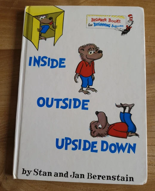 DR SEUSS INSIDE Outside Upside Down -Stan and Jan Berenstain 1969 FIRST ...