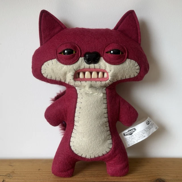 FUGGLER - SUSPICIOUS Fox - Burgundy Red Felt - Rare & HTF £19.95 ...