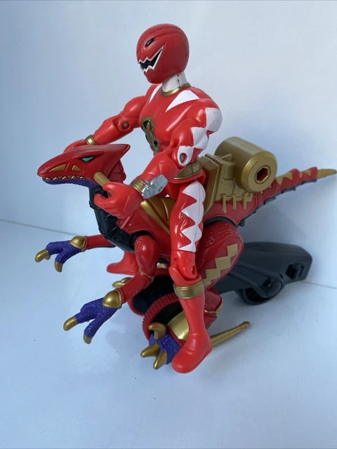 POWER RANGERS DINO Thunder Red Raptor Vintage Action Figure Kids Toy £7 ...