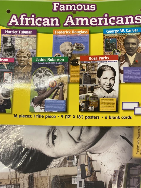 TEACHER CREATED RESOURCES Famous African Americans Bulletin Board 12 ...