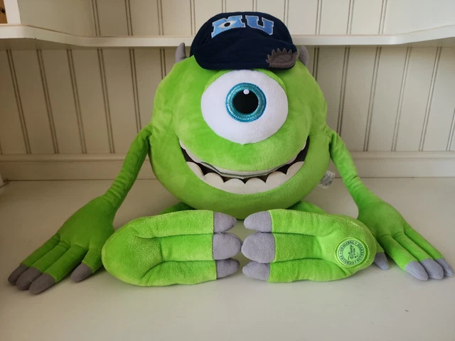 DISNEY STORE MONSTERS Inc Mike Wazowski Monsters University Plush 21 ...