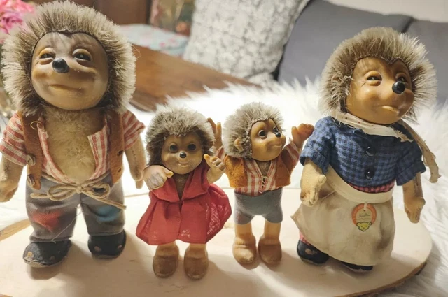 STEIFF IGELFAMILIE MICKI Mecki Mucki Macki EUR 90,00 - PicClick DE