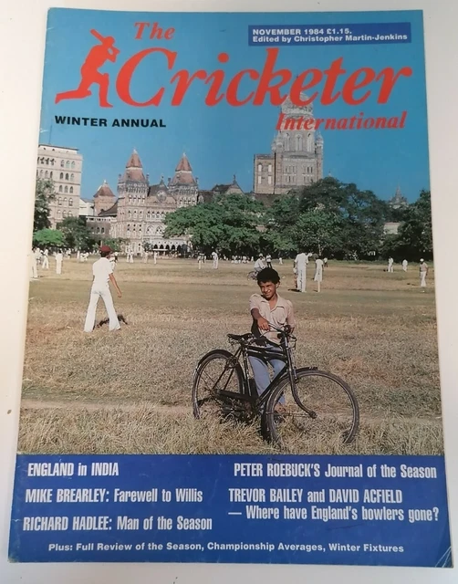 MAGAZINE - VINTAGE Sports The Cricketer International Cricket Magazine ...