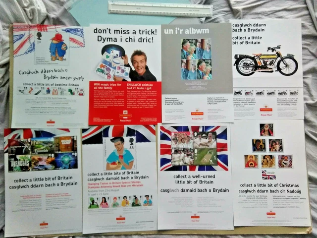 POST OFFICE POSTER A4 size: Welsh & English: 2005 Eleven posters £55.00 ...