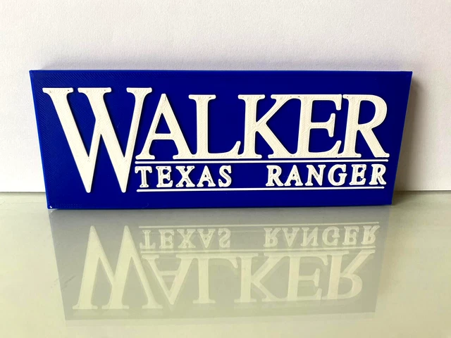 WALKER TEXAS RANGER Logo Chuck Norris Cordell Walker Dallas Martial ...