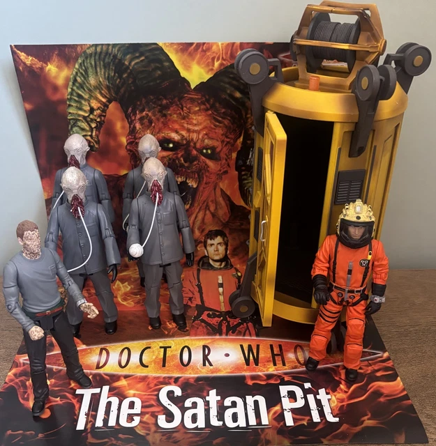 DOCTOR WHO🔥THE SATAN PIT🔥***Fully Complete Figure Set*** Displayed Only ...