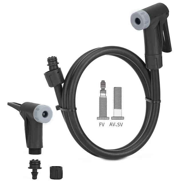 BICYCLE INFLATOR HEAD Accessory Smart Design for Efficient Tire ...