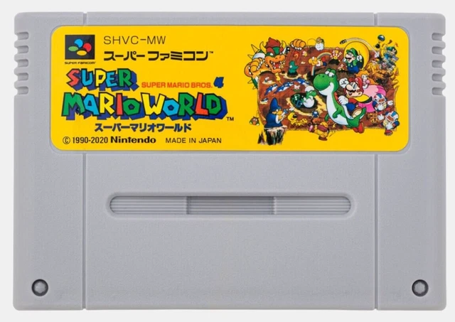 NINTENDO SUPER MARIO Family Computer Memo with cassette-type case Made ...