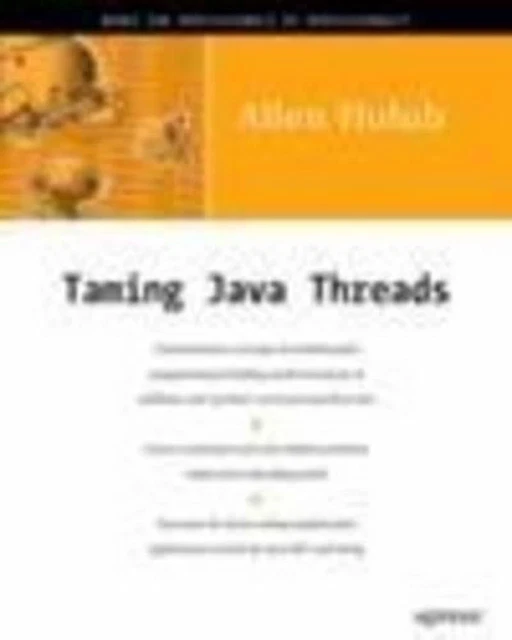 LIVRE DE POCHE apprivoiser Java Threads par Allen Holub (anglais) EUR 33,05 - PicClick FR